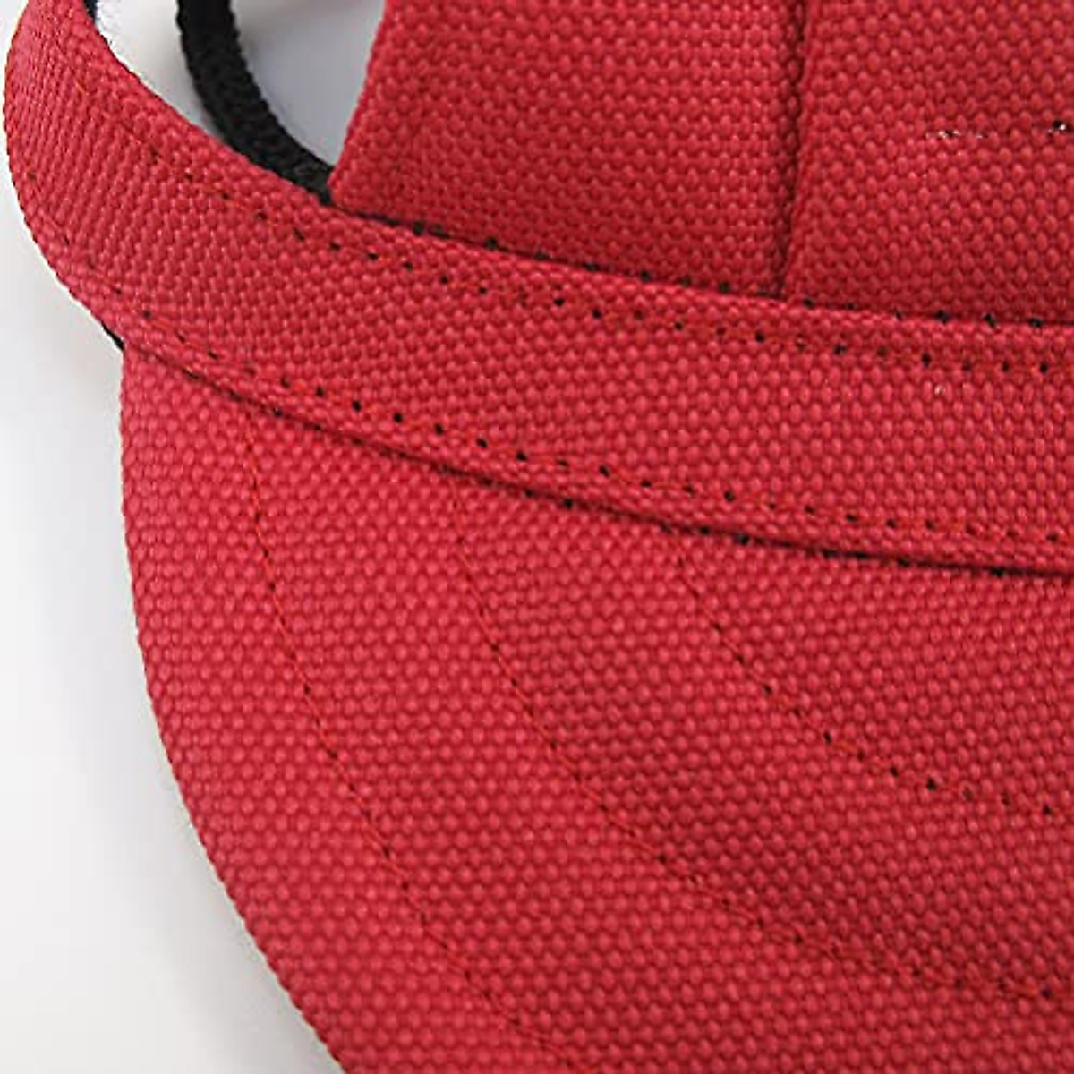 1Pc Dog Baseball Hat, Dog Hat Dog Cap Hats for Dogs Dog Visor Hats Sports Hats with Ear Holes Dog Sun Visor Hat with Adjustable Chin Strap for Pet Sun Protection, Size S