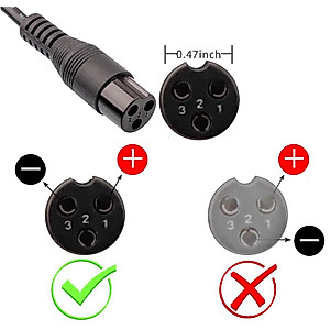 24V Charger for Razor Trikke E2 Ground Force Drifter Kart E300 E200 E100 E125 E150 PR200 MX350 Dirt Quad Pocket Mod