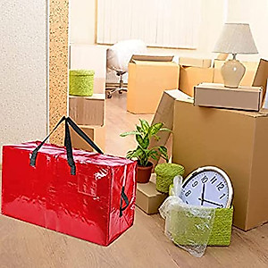 BOICXM Large Quilt Storage Bag, Foldable Blanket Storage Organizers with Sturdy Zippers and Durable Handles,for Comforters, Blankets, Clothes, Quilts and Towels