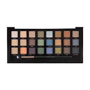 Profusion Cosmetics Professional Artistry Pro Natural Nude Matte Shimmer Glitter Pigment Eye Shadow Pallete fan favorites for your sultriest eye looks yet Sultry