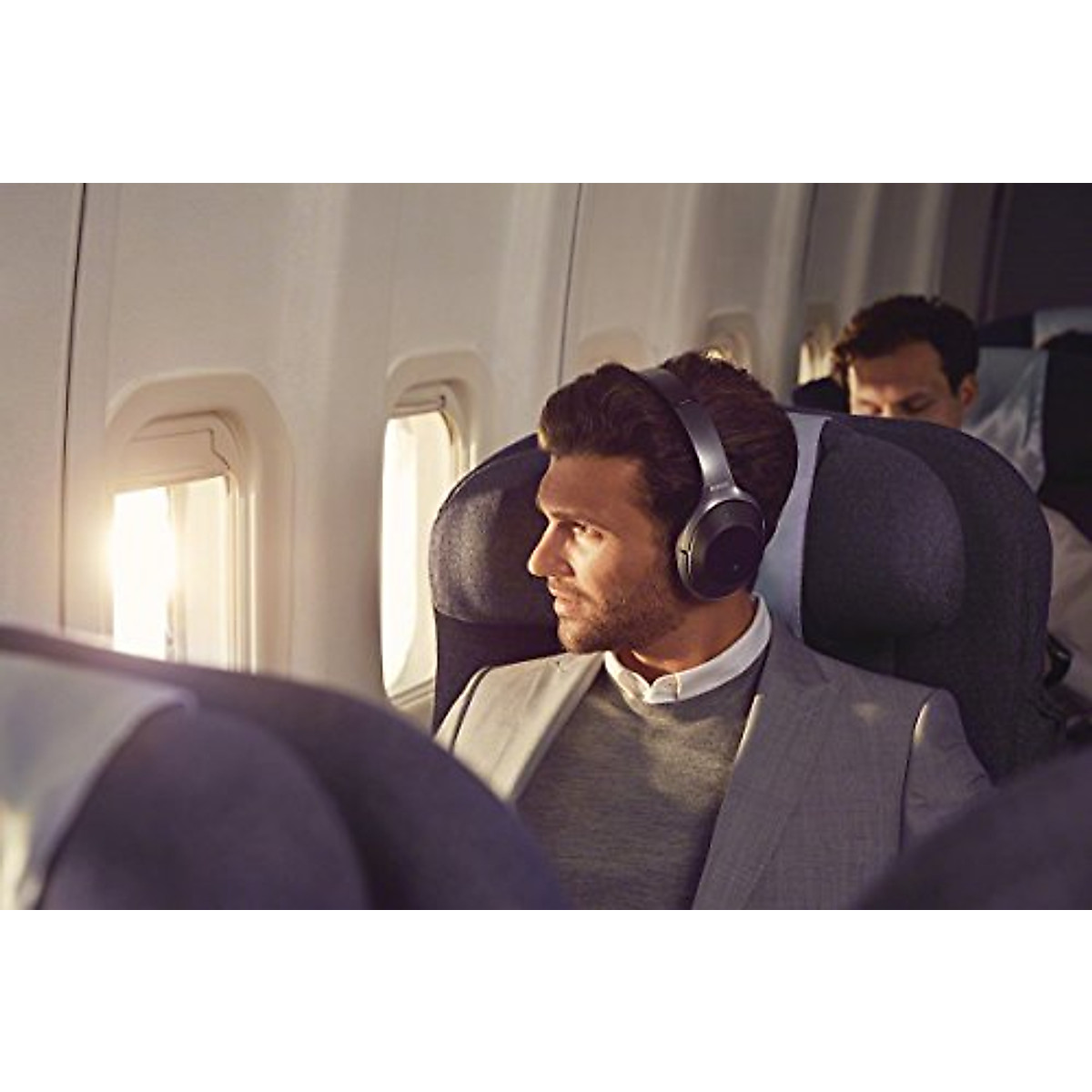 Sony WH1000XM2 Premium Noise Cancelling Wireless Headphones ? Black (WH1000XM2/B) (Renewed)