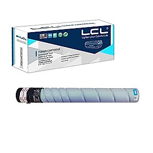 LCL Compatible Toner Cartridge Replacement for Konica Minolta TN321 TN-321 TN321C TN-321C A33K430 High Yield C224 C224e C284 C284e C364 C364e (1-Pack Cyan)