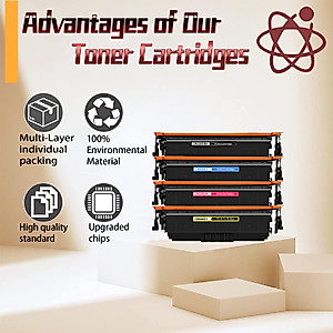 CRG069 Replacement High Capacity Toner Cartridges, Compatible for Canon LBP673 LBP673CDN LBP673CDW LBP674CX MF750 MF752CDW MF756CX Printers Combo Pack