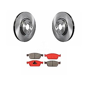ORTUS UNI Front Rotors & Semi-Metallic Brake Pad Kit Fits 320mm