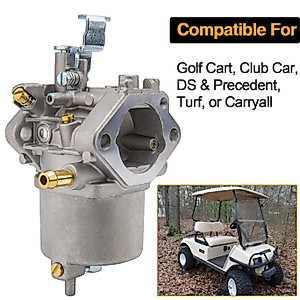 FE290 Carburetor Kit Compatible for 1998-UP Gas Golf Cart Club Car DS & Precedent Turf Carryall kawasaki FE290 Engines Carb 101905601 1016478 1016438 1016440 1016439 1016430 1016441