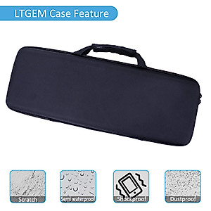 LTGEM EVA Hard Case for Native Instruments Komplete Kontrol M32 Controller Keyboard-Travel Protective Carrying Storage Bag