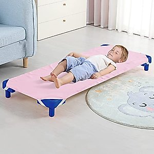 Standard Size Daycare/Pre-School Cot Sheet, 23" x 51", Children’s Naptime Cot Sheet, Pink, Breathable Microfiber Nap Sheet for Boys and Girls