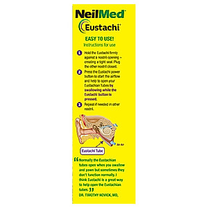NeilMed Eustachi-Eustachian Tube Exercise-Pop Blocked Ears Safely. Helps Relieve Ear Pressure