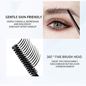 DAGEDA Clear Eyebrow Setting Gel, 4 Pack Brow Fix Gel, Waterproof And Sweat-Proof Eyebrow Repair Liquid Brows Styling Beauty Salon Home Use Makeup, 3.53oz