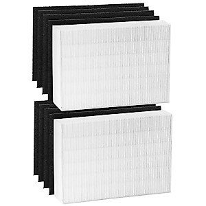 Altec Filters Compatible with AP1512HH for Coway Air Purifier Airmega AP-1512HH 3304899 Replacement | 2 Premium Quality HEPA Filters Plus 8 Activated Carbon Prefilters
