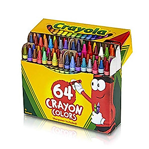 Crayola 6 Pack 64 Ct Crayons (52-0064), Assorted