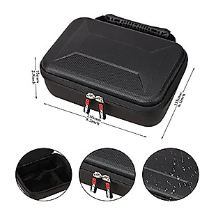 FBLFOBELI EVA Hard Storage Case for Sony ZV-1 Compact 4K HD Camera ACCVC1 Vlogger Accessory Kit SF-E64/T1, Shockproof Protective Container Bag