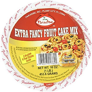 Paradise Fruit Extra Fancy Fruit Cake Mix, 16 Ounce