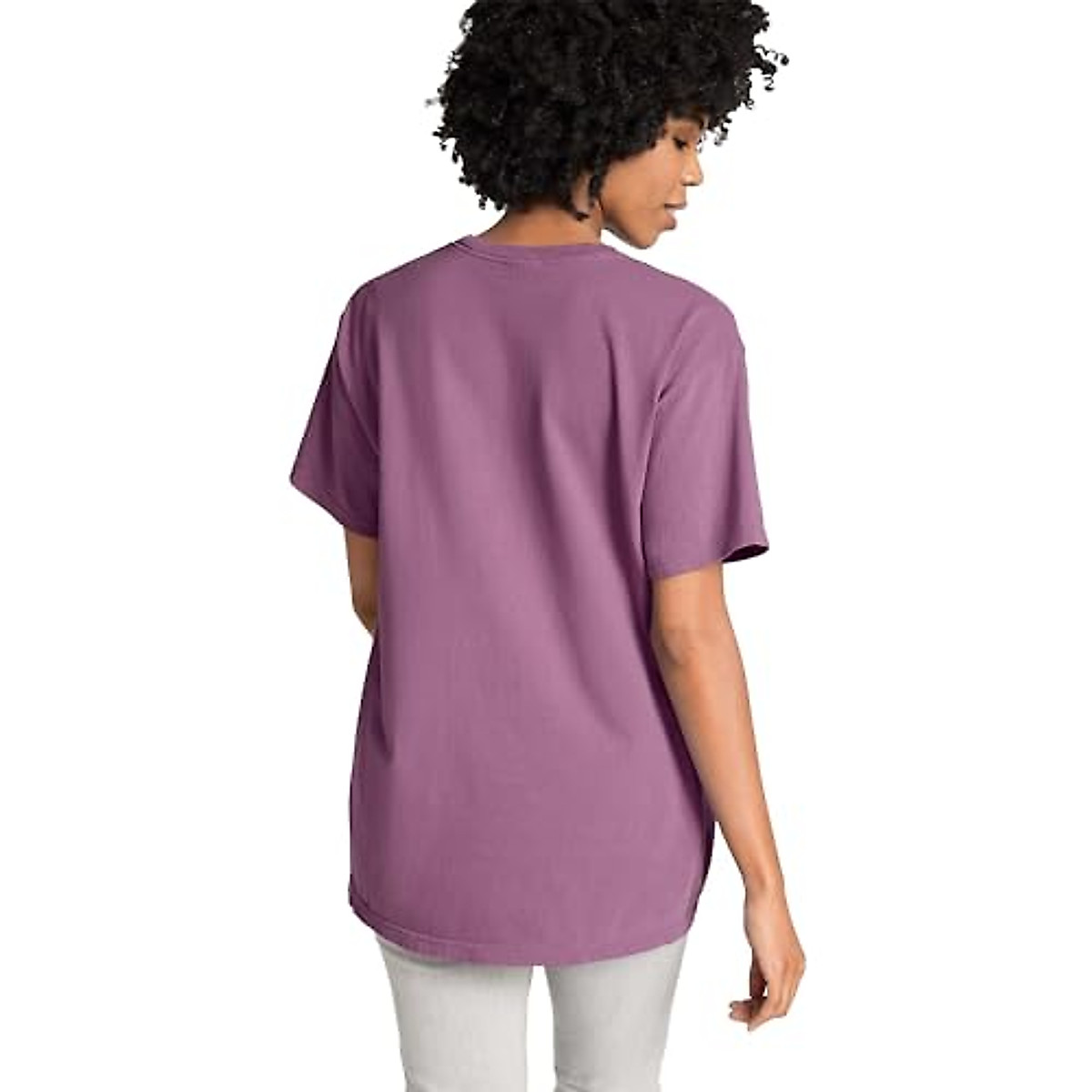 Comfort Colors Adult Short Sleeve Tee, Style G1717, Berry (1-pack), Large