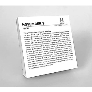2023 History Channel This Day in Women's History Boxed Calendar: 365 Extraordinary Women and Events that Shaped History (Daily Calendar, Inspirational Desk Gift)