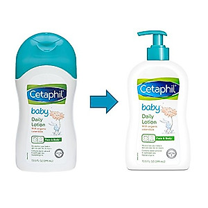 Cetaphil Baby Sensitive Skin Bath Time Essentials Gift Set with Elephant Hoodie Towel