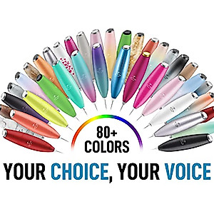 Zulay Powerful Milk Frother Handheld Foam Maker for Lattes - Whisk Drink Mixer for Coffee, Mini Foamer for Cappuccino, Frappe, Matcha, Hot Chocolate by Milk Boss (Purple/Teal)