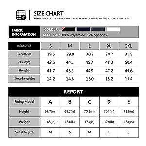 Men's Cooling Ice Silk Running Shirts Quick Dry Short Sleeve Athletic Gym T-Shirts UPF 50+ Outdoor Workout Tshirts Black