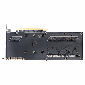 EVGA GeForce GTX 1080 SC GAMING ACX 3.0, 8GB GDDR5X, LED, DX12 OSD Support (PXOC) Graphics Card 08G-P4-6183-KR
