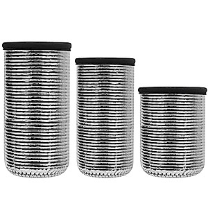 YR Upgraded Foil Insulated Lining Reusable Neoprene Insulated Can Cooler Sleeve for Can Beer, Soda, Pop, Seltzers, Can Coolies for 12oz & 16oz Can, Set of 3 (Cow)