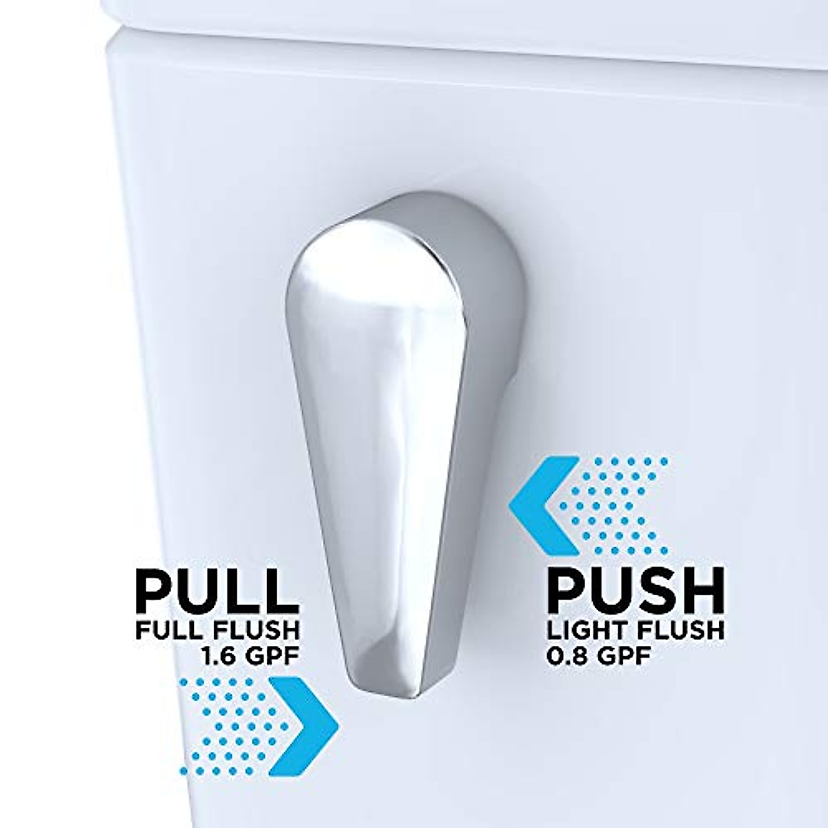TOTO® Drake® WASHLET®+ Two-Piece Elongated Dual Flush 1.6 and 0.8 GPF Universal Height Toilet and WASHLET C2 Bidet Seat, Cotton White - MW7463074CSMFG#01