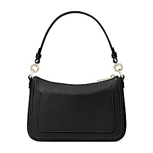 Kate Spade New York New Core Pebble Pebbled Leather Medium Convertible Crossbody Black One Size