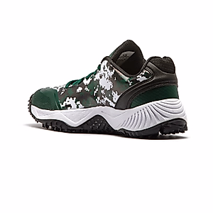 Boombah Women's Dart Digi Camo Turf Shoes Black/Dark Green/White - Size 6.5