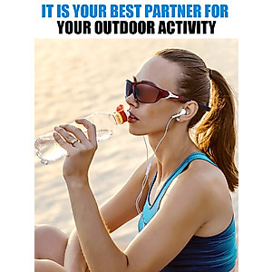 9 Pairs Polarized Sports Sunglasses Driving Shades Running Sunglasses for Men Polarized Tactical Sunglasses(Classic Colors)