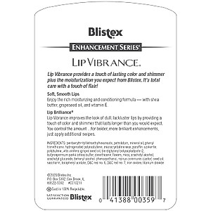 Blistex Lip Vibrance Lip Protectant 0.13 OZ (Pack of 3)