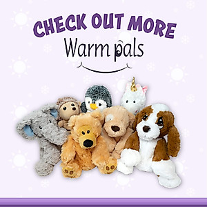 Warm Pals - Marvin The Monkey - 1.5lbs - Cozy Microwavable Lavender Scented Plush Toys - Heated Stuffed Animal - Heatable Coolable Bedtime Comfort Plushie