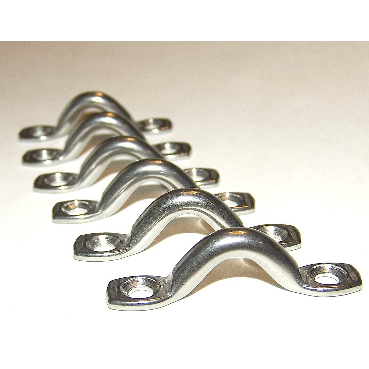 Deck Loop, Pad Eye, Kayak, Canoe, 316 Stainless Steel 6 Piece Set N.W. Tarp & Canvas