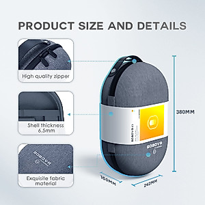 BOBOVR M2 Pro Battery Pack Strap Case Comb,Compatible with Quest 2