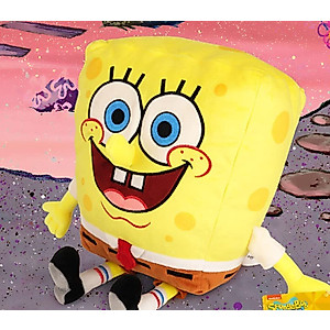 DEENRU-Accompany You Around, Quality 14 INCH SpопgeBob Squαreрants Plush Toys (Yellow)