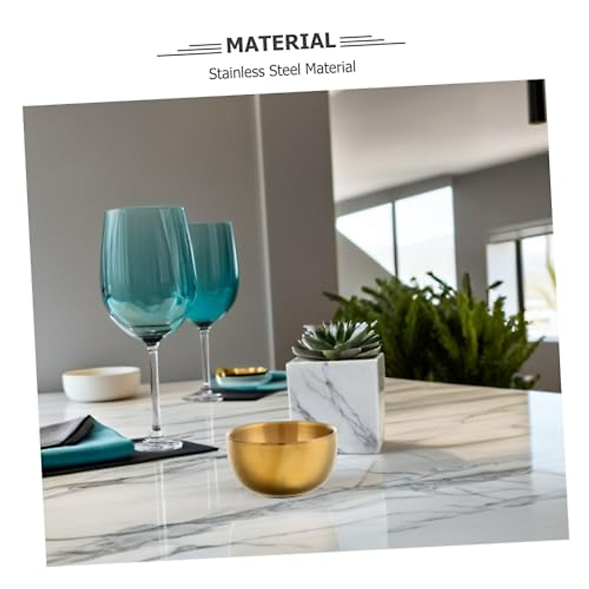 Luxshiny 3pc Stainless Steel Tumbler Cups Insulated Metal Camping Mugs Reusable Drinking Glasses Heat Resistant Shatterproof Wine Glasses for Home