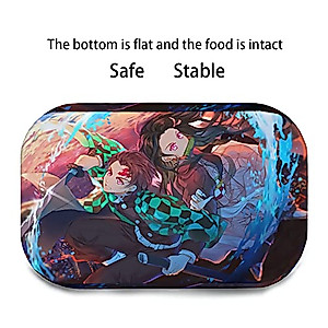 LWLESDC Reusable Lunch Bag For Girls Boys, Anime Insulated Lunch Box Thermal Portable Lunch Bag Cooler Tote Bag With Pocket