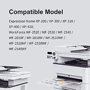 MYTONER Remanufactured Ink Cartridge Replacement for Epson 200XL 200 XL T200XL ink for XP-200 XP-300 XP-310 XP-400 XP-410 WF-2520 WF-2530 WF-2540 printer(4 Black, 2 Cyan, 2 Magenta, 2 Yellow, 10-Pack)