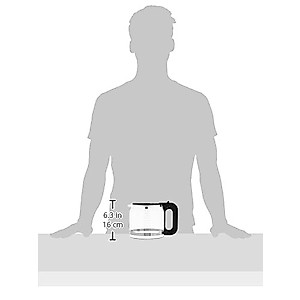 Braun Replacement Carafe Coffee Maker, 12-cup, Glass