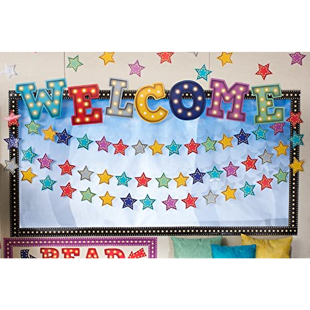Teacher Created Resources Marquee Welcome Bulletin Board Display