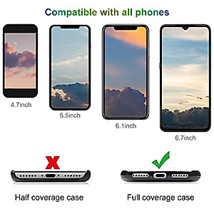 6 Pieces Phone Lanyard Neck Nylon Cell Phone Lanyard Crossbody Adjustable Universal Strap Detachable Safety Pad Compatible (Fresh Color)