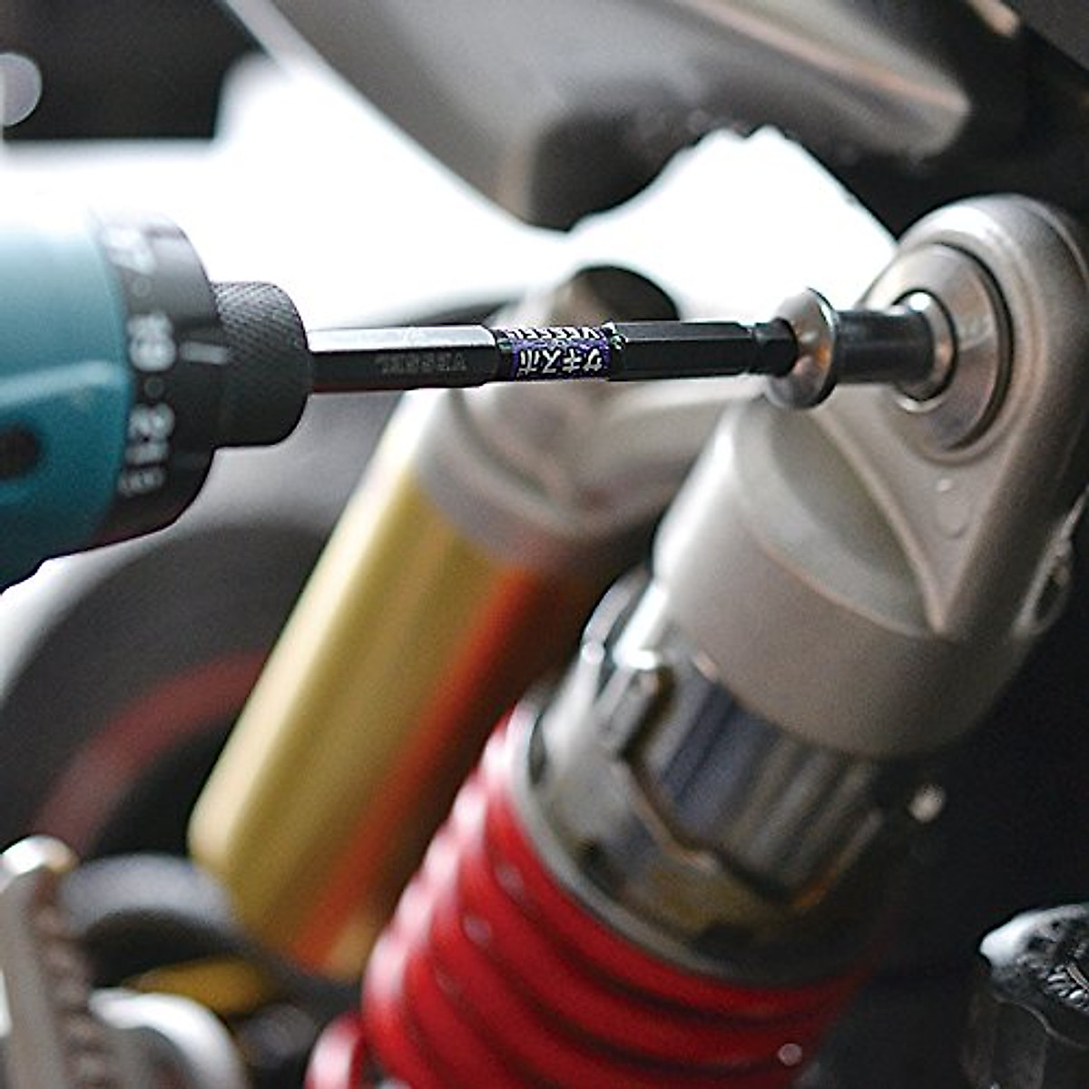 VESSEL BW-32 Step Bit, Sakisbo, Hex, Set of 5, Screw Mug Catcher Included