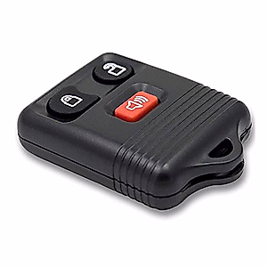Keyless2Go Replacement for Keyless Entry Car Key Fob Vehicles That Use 3 Button CWTWB1U331, Self-programming with New Uncut 80 Bit Transponder Ignition Car Key H92 H84 H85