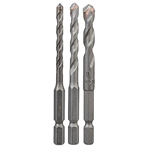 Bosch 2608589527 Tile Drill Bit"Hex Ceramic Eu" 3 Pcs