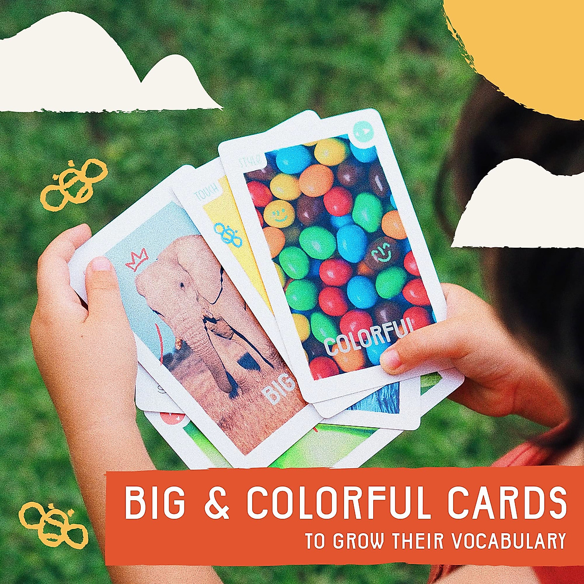 Find and Seek Scavenger Hunt Game Kids Ages 4-8 from Magma Games - Outdoor Activities for Kids Ages 4-8 - Card Based Camping Games - Charades for Kids Activities for Kids - Nature Seek & Find It Game