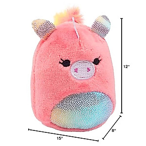 Squishmallows Squishville Mini 2" Plush 5pc Value Playset - Amazon Exclusive - Hockey Ice Skate Set w/ 2 Pets & 3 Soft Accessories & Vehicle - Official Kellytoy - Gift for Kids