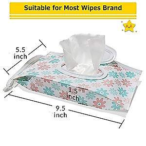 Portable Wet Wipe Pouch [3-Pack] – Entyle Reusable & Refillable Baby Wipe Dispenser, Eco Friendly Travel Diaper Wipe Carrying Case Holder for Travel-Pouch Carries (Pink)