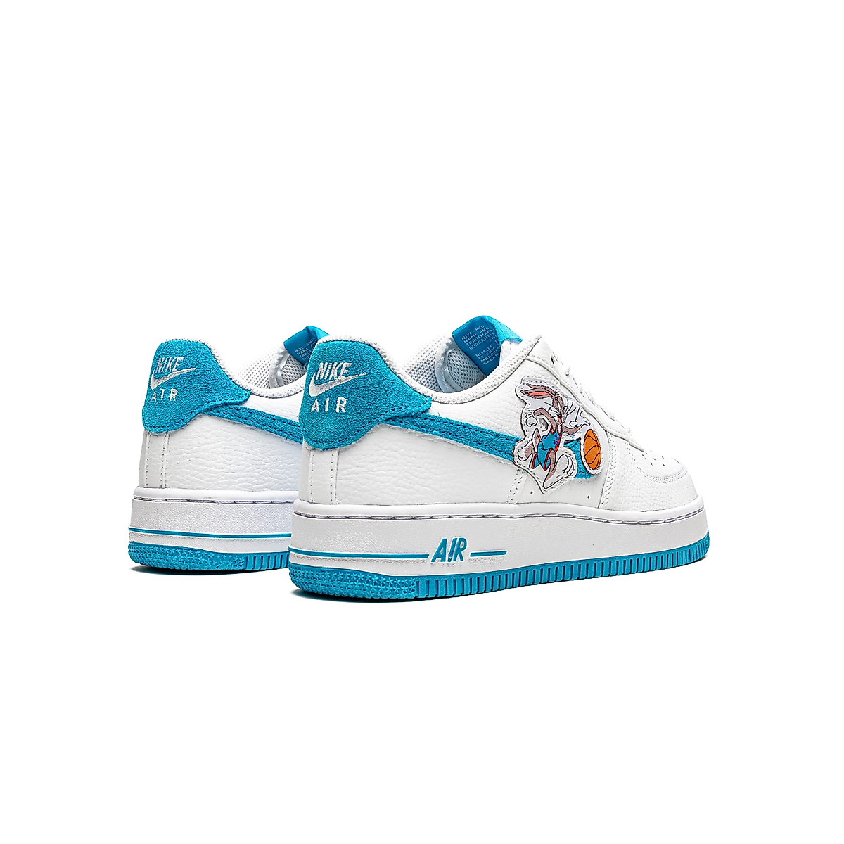 Nike Youth Air Force 1 Low GS DM3353 100 Space Jam - Hare - Size 7Y