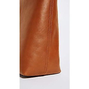 Madewell Women's The Transport Tote, English Saddle, Tan, Brown, One Size