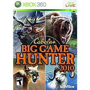 Cabela's Big Game Hunter - Xbox 360 (Game Only) (Renewed)