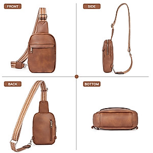 CLUCI Backpack Purse for Women + Small Sling Bag