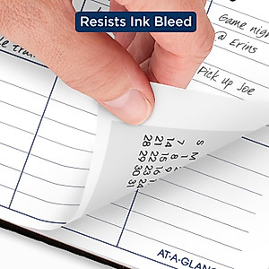 AT-A-GLANCE 2024 Monthly Planner, DayMinder, 8" x 11-3/4", Large, Monthly Tabs, Hardcover, Black (G470H0024)